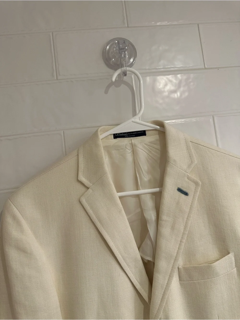 Polo Ralph Lauren | Suits & Blazers | Polo Ralph Lauren Ivory Cream ...